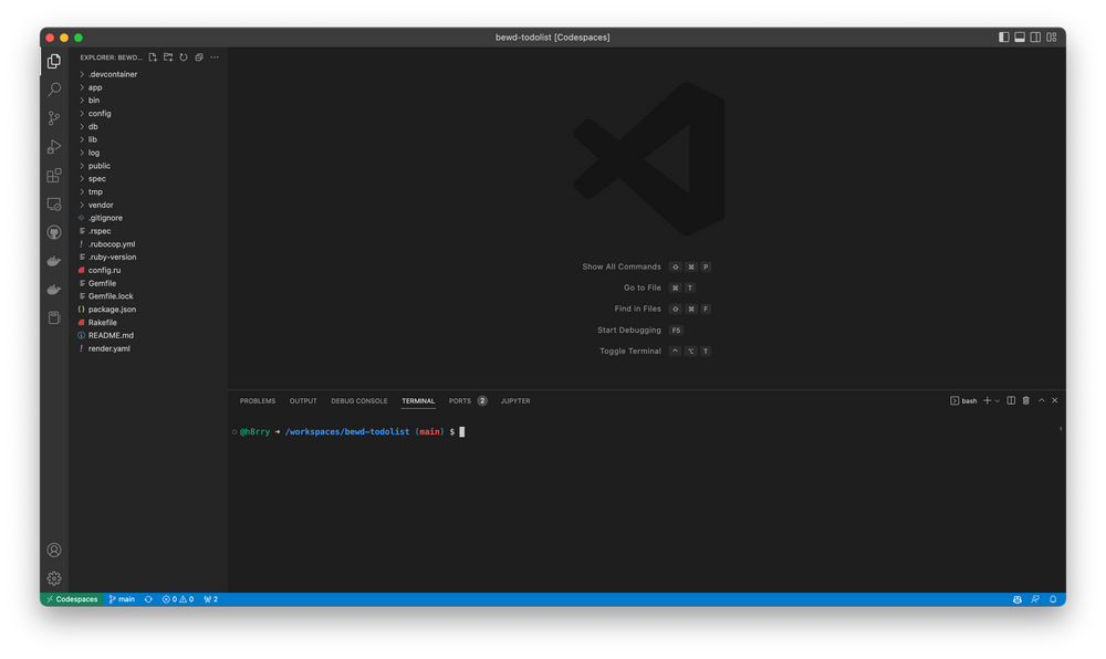 Use Codespaces to replace Mac, Windows and Linux